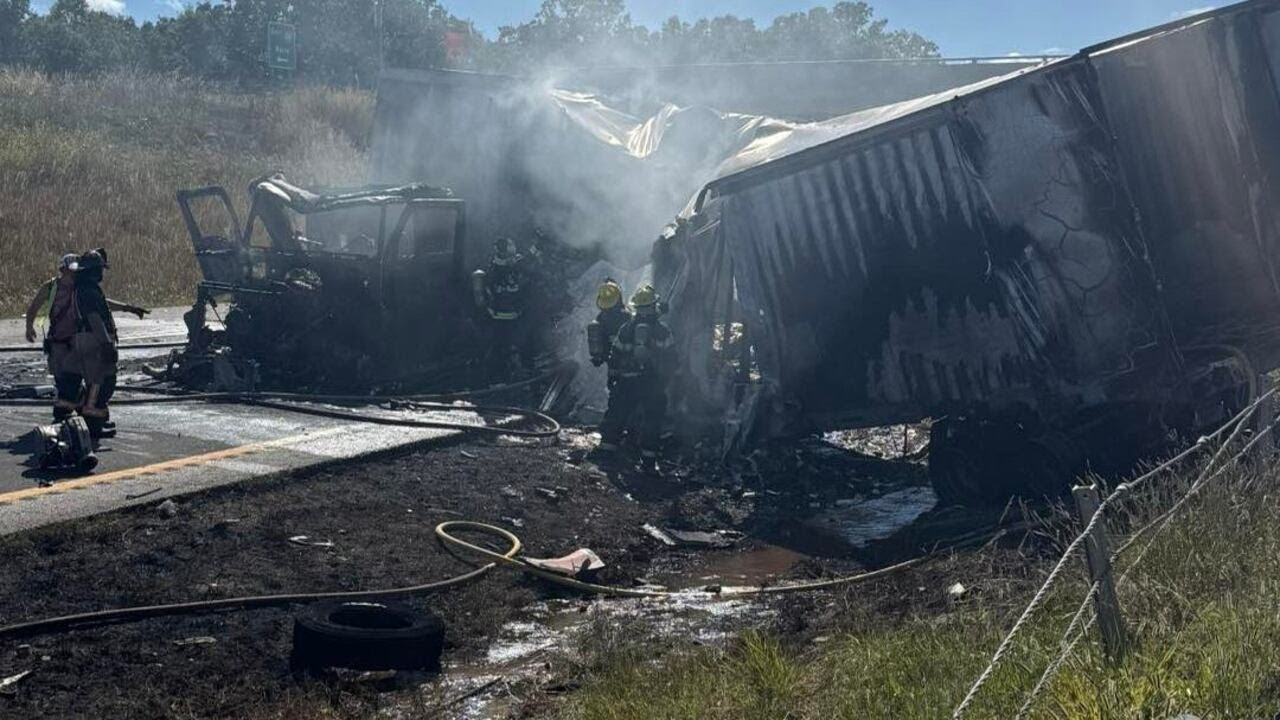 Doolittle Rural Fire responds to I-44 tractor-trailer crash
