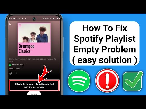 Spotify Fix | This Playlist Is Empty. Go to Home to Find Playlists Just for You (2025)