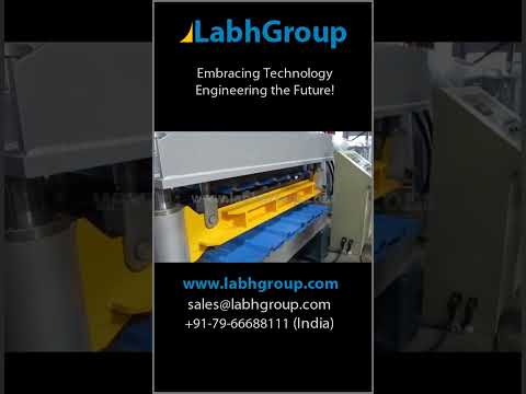 Roofing Sheet Making Roll Forming Plant Machines and Sheet Metal ...