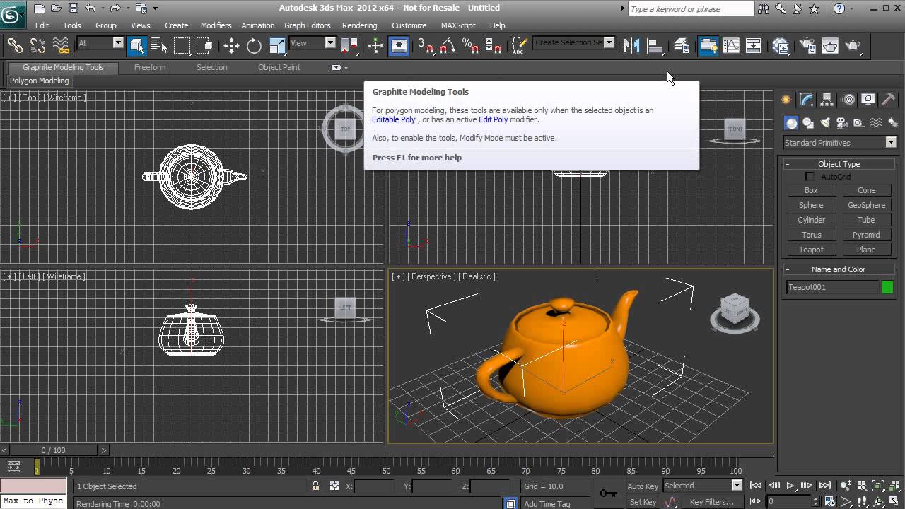 2  Exploring the 3ds Max interface