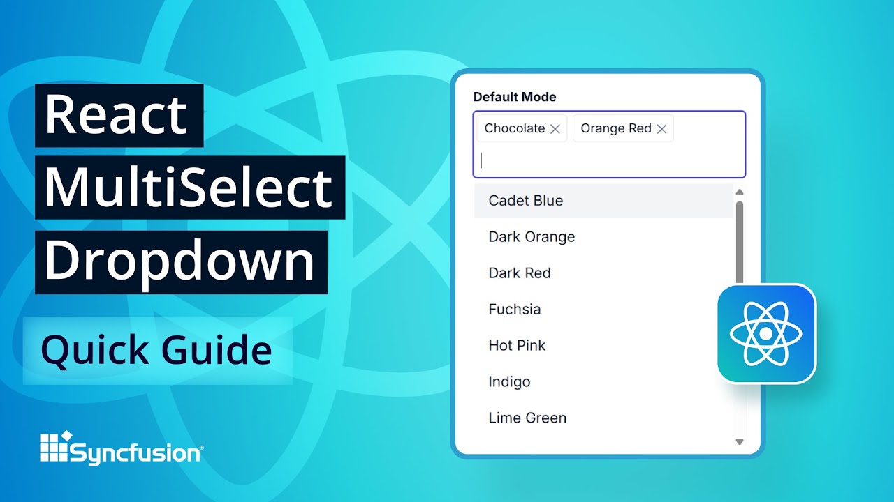 React MultiSelect Dropdown: The Ultimate Feature Walkthrough