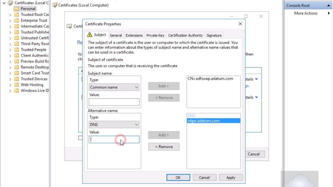 20741 Demo23 Publishing A Secure Website Using Web Application Proxy