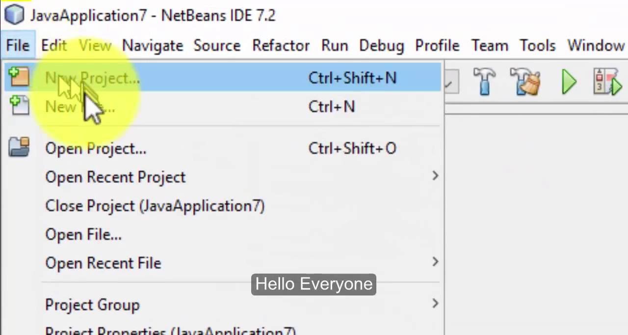 Java Tutorials - Create a program using 