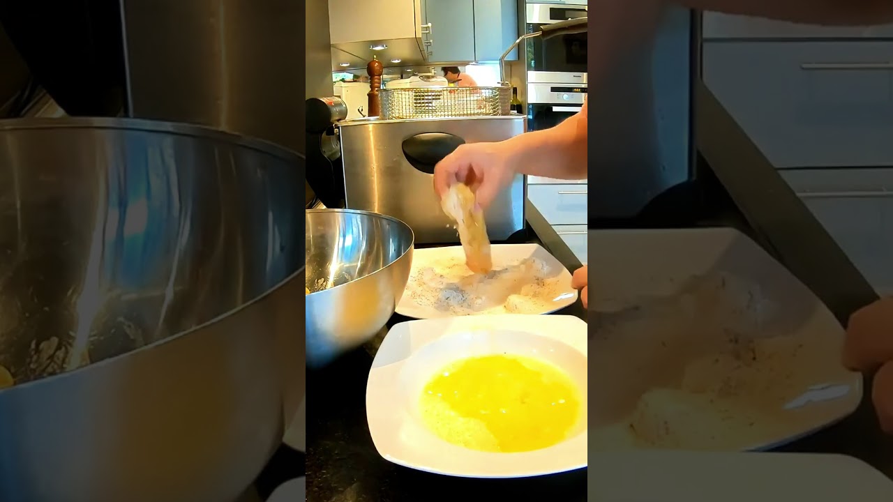 Trying to do some #Jollibee #Chickenjoy at home. 🍗