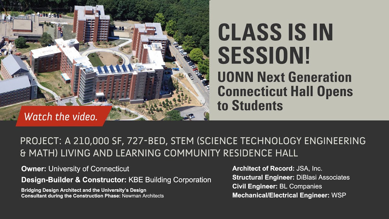 Next Gen CT Hall, UCONN