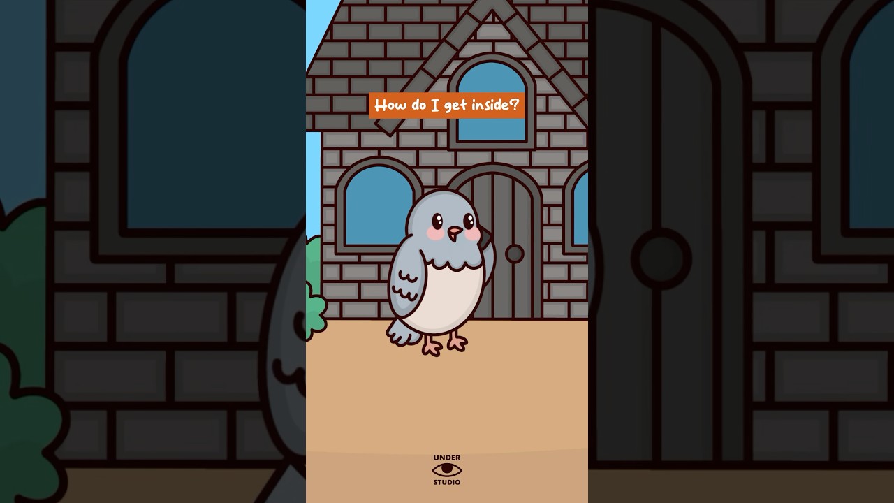 IT Support Calls Be Like ☎️ Mushie & Birdie | Relatable Animation Meme | Original Audio: ZhemJZ