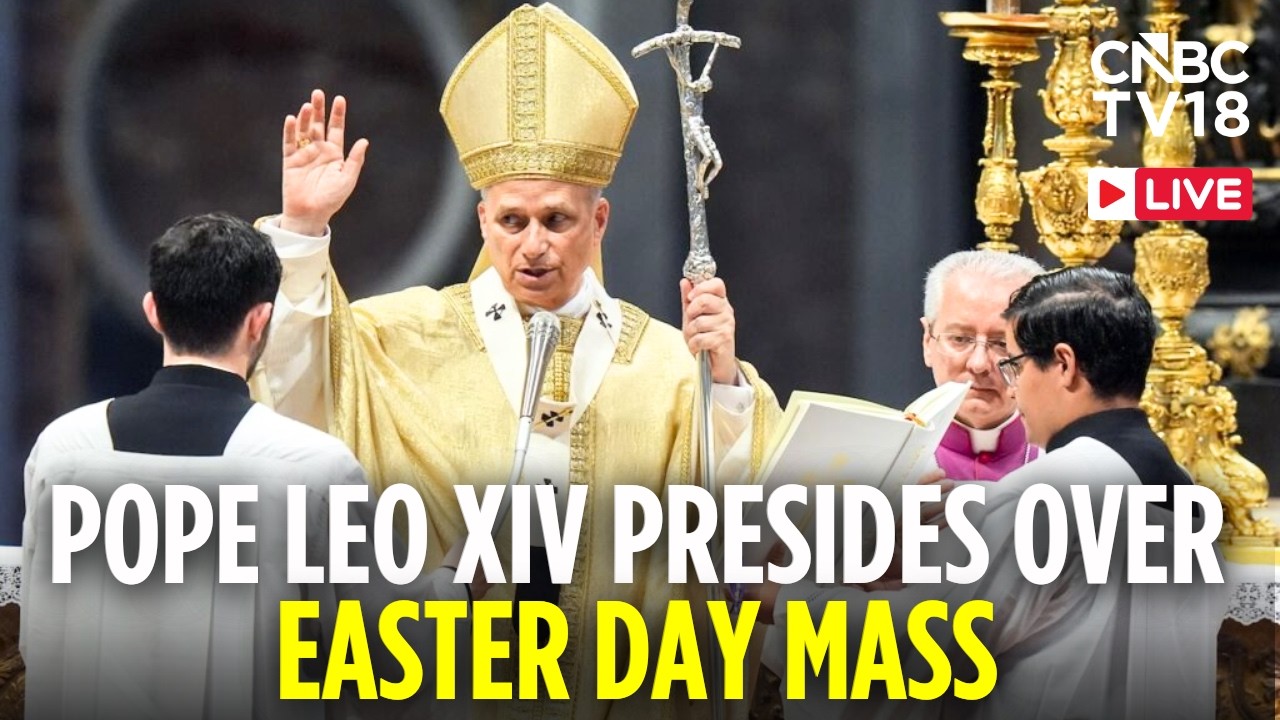 Vatican LIVE: Pope Leo XIV Presides Over Easter Sunday Mass and Shares Urbi et Orbi Blessing | N18G
