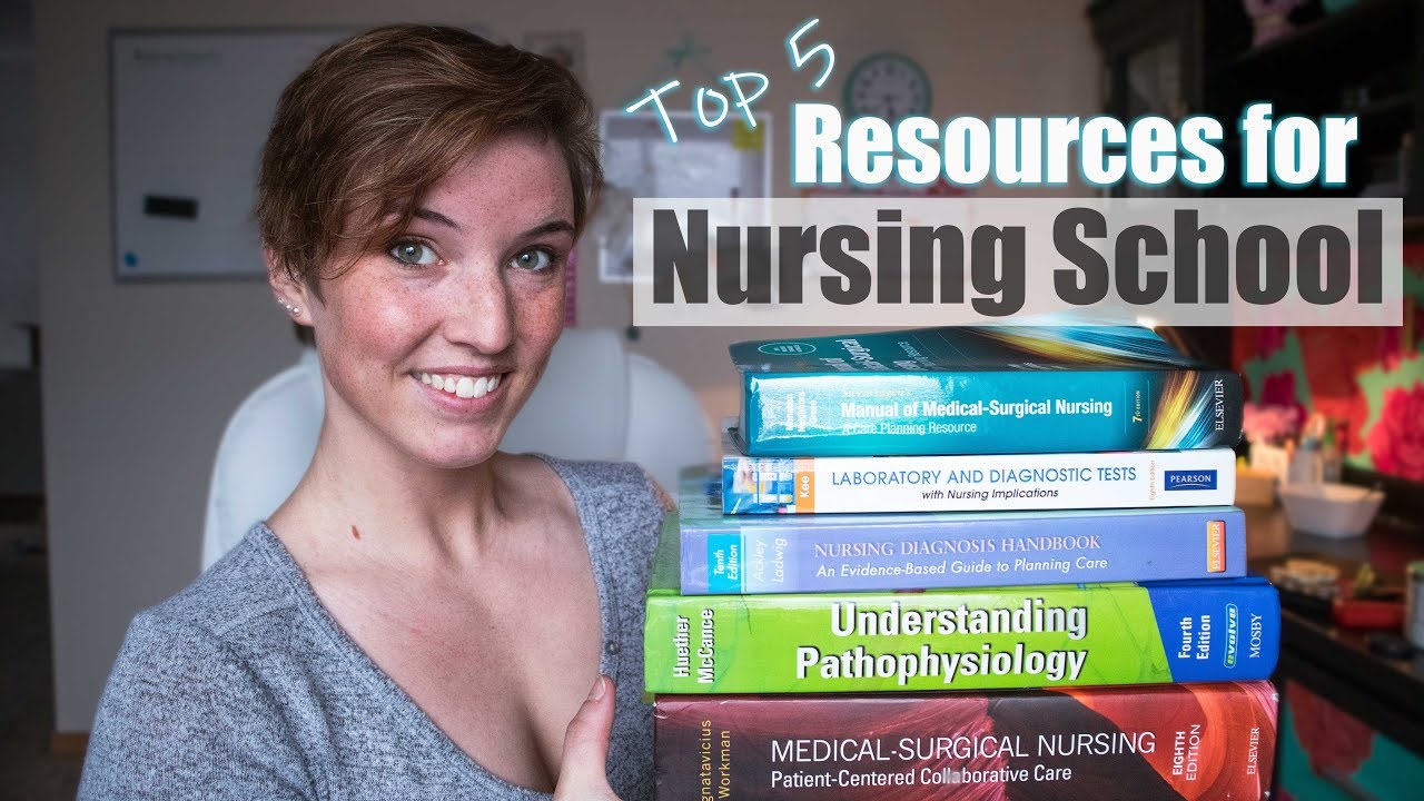 Top 5 Resources for NURSING SCHOOL! | Books for Success