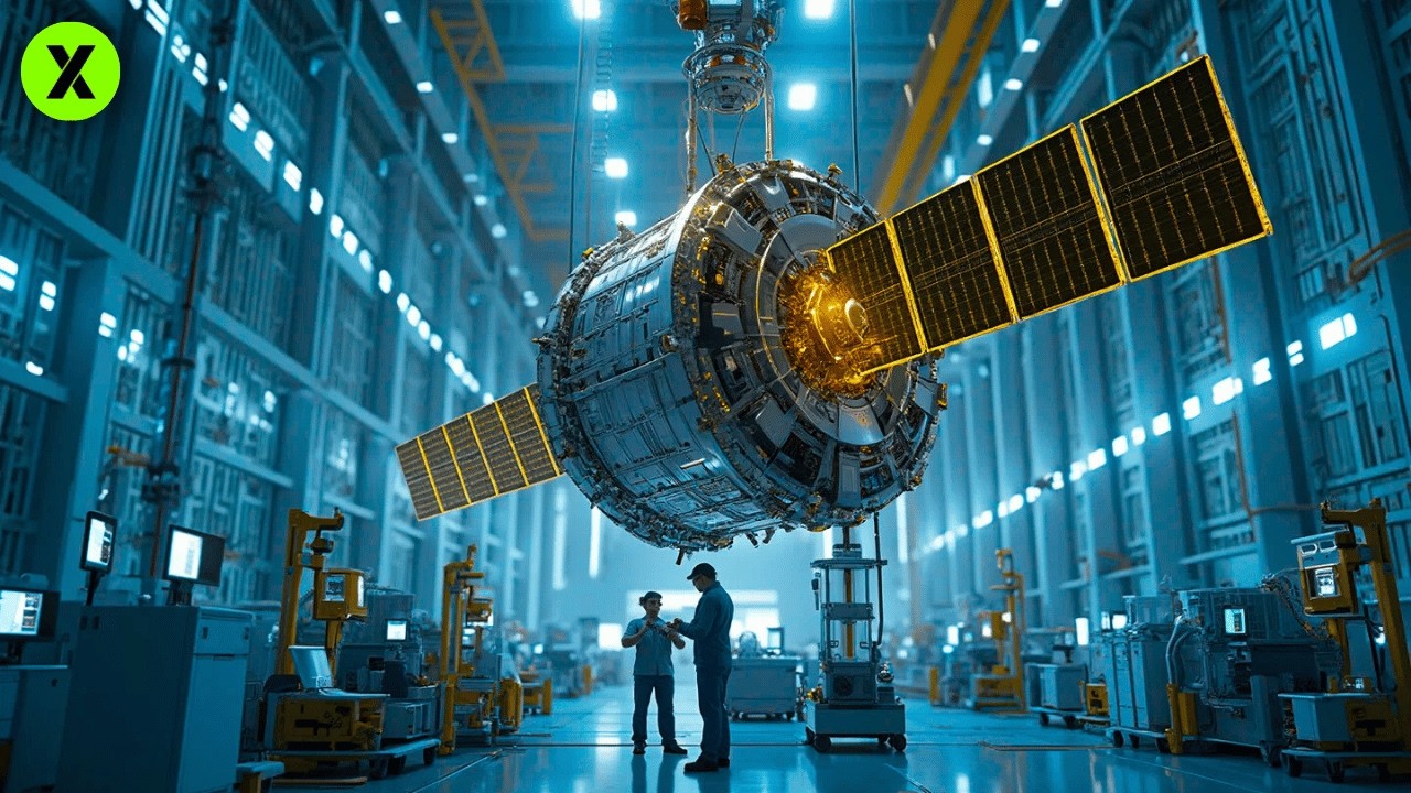 117 How satellites are built