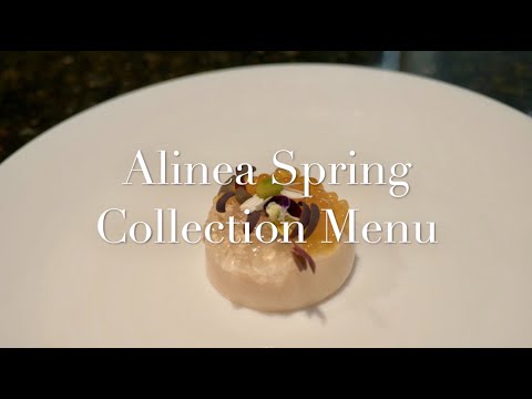 Alinea 7-Course Spring Collection Tasting Menu