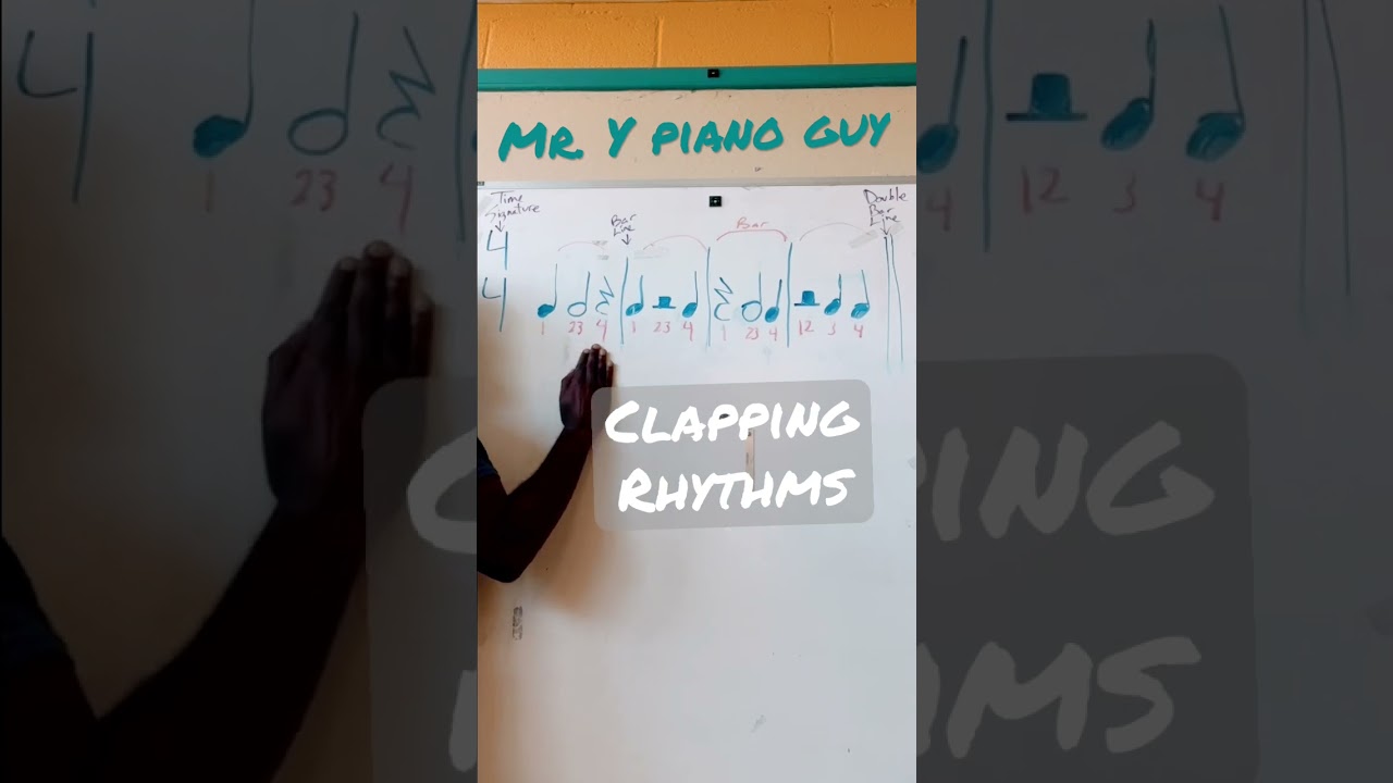 Clapping Rhythms #readingmusic