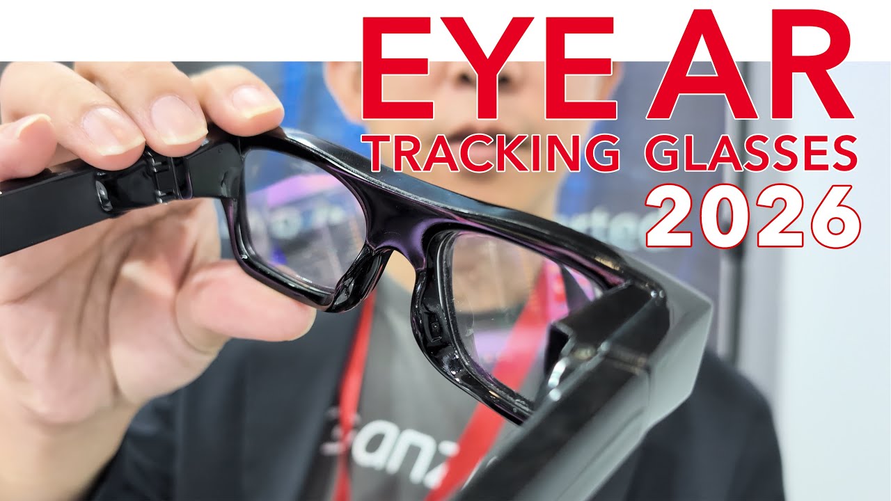 Eye Tracking for AR Smart Glasses - Ganzin