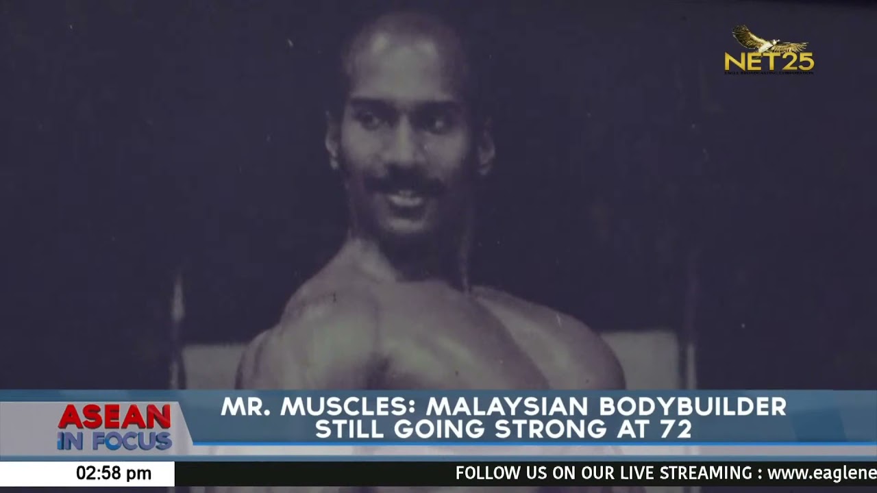 Mr. Muscles: Malaysian bodybuilder still going strong at 72