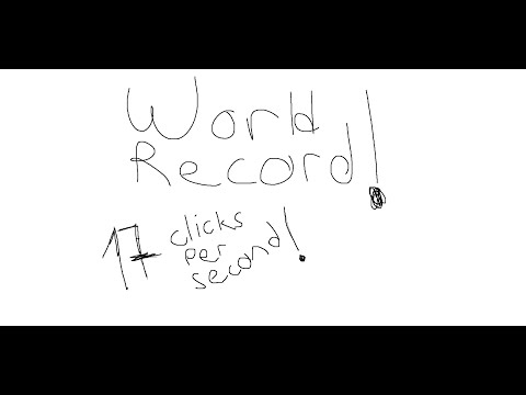 Click Speed Test - 17 cps (per second) | New World Record !