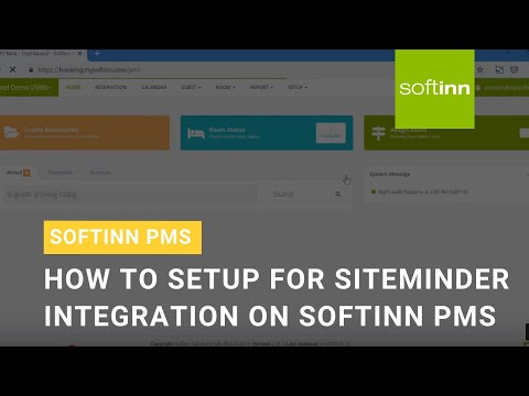 How to Setup for Siteminder Integration on Softinn PMS – Softinn ...