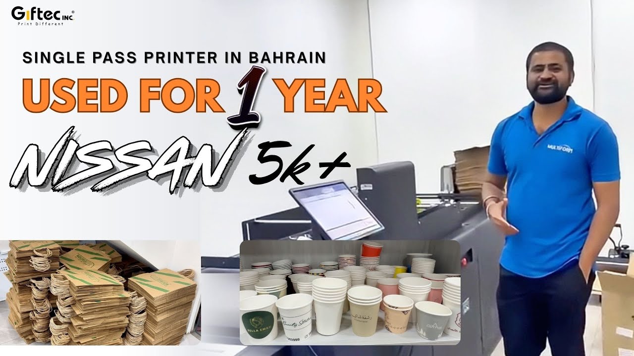 Print 5000+ Paper Bag a Day!High-speed Single Pass Digital Packaging Printer for Pizza box paper cup