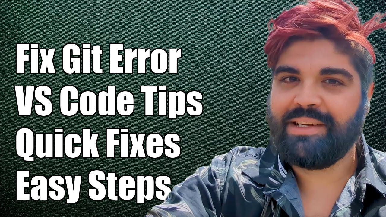 Fixing Visual Studio Code Git Error: 'Failed to Execute' Solutions Explained