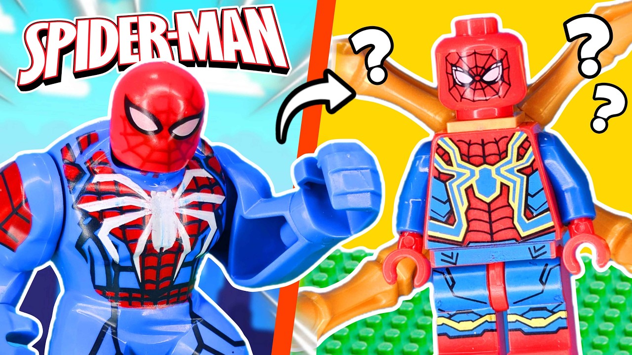 Unboxing SPIDERMAN Minifigures...