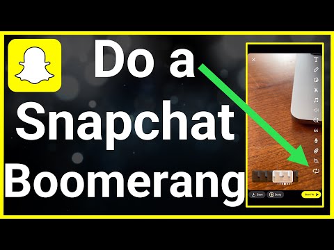 How To Do Boomerang On Snapchat