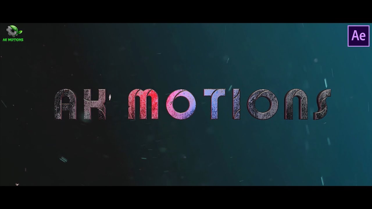 3D Title Animation Tutorial | Element 3D | After Effects | Free 3D Intros for Youtube Channels