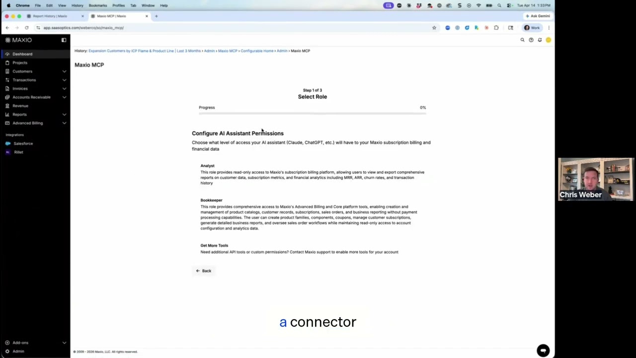 Connecting Maxio MCP  Step by Step Setup
