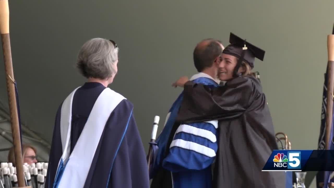 Middlebury graduates honored 2 years after COVID-19 canceled ceremony