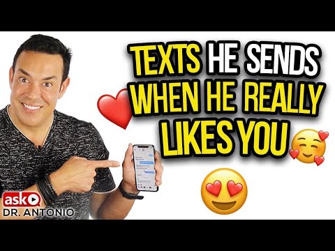 This is How a Guy Texts When He REALLY Likes You! Dating Advice