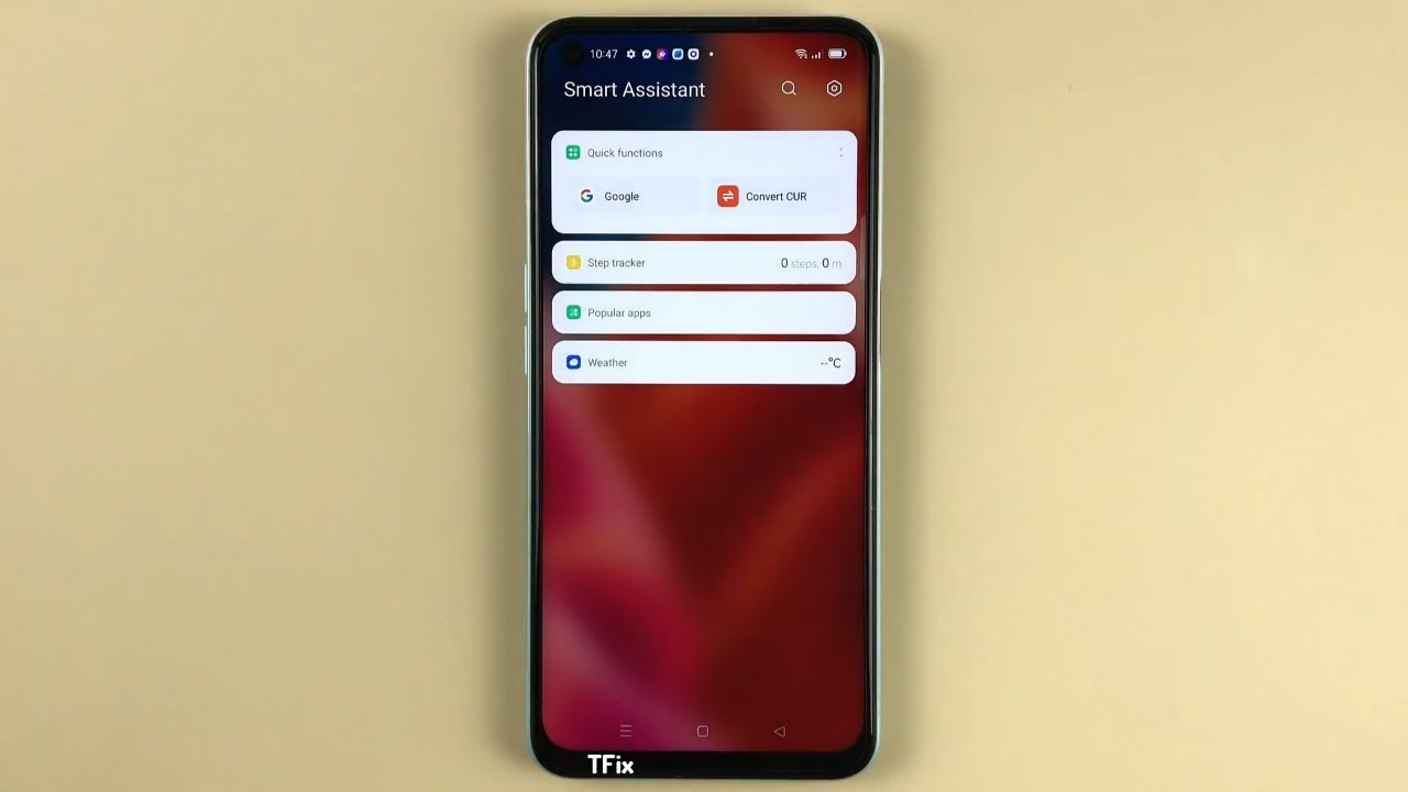 Customize Smart Assistant settings on OPPO A52 Android 11