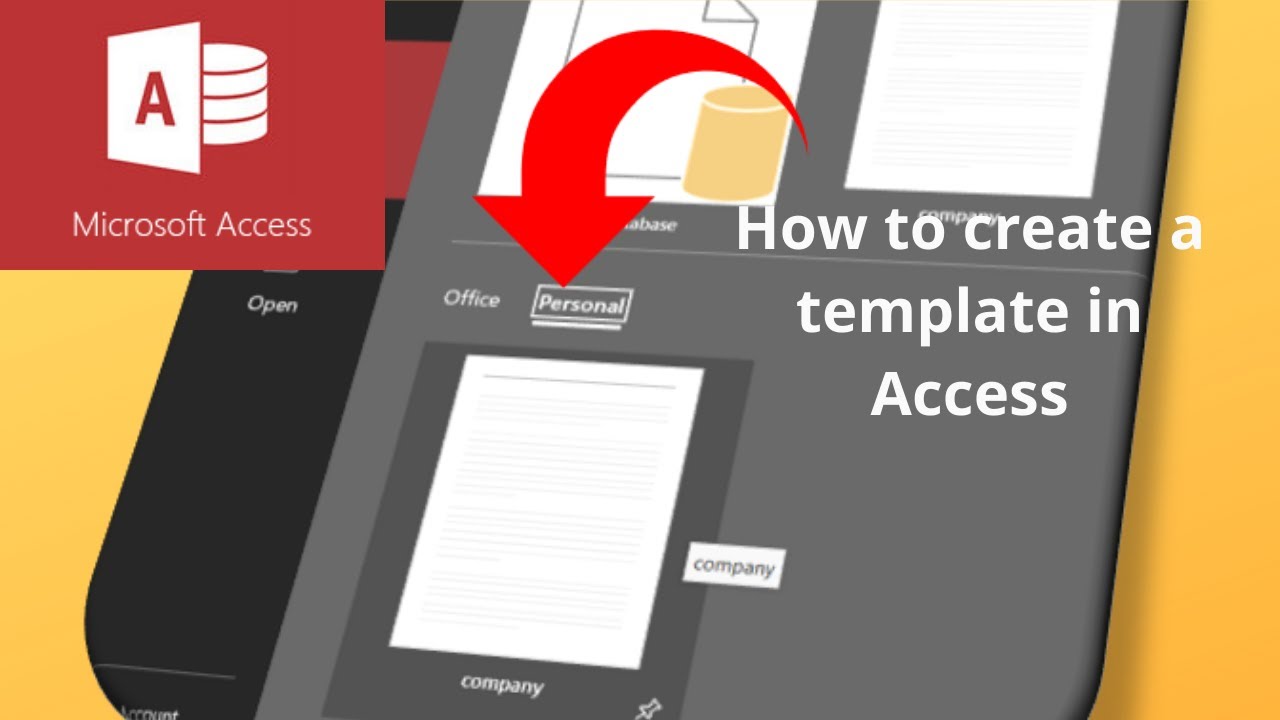Master Microsoft Access: Create Templates Easily