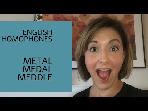 How to Pronounce METAL MEDAL MEDDLE - English Pronunciation Lesson
