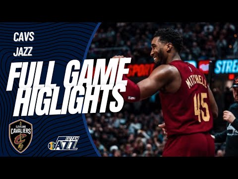 Utah Jazz vs Cleveland Cavaliers - Full Game Highlights | 12-19,-2022