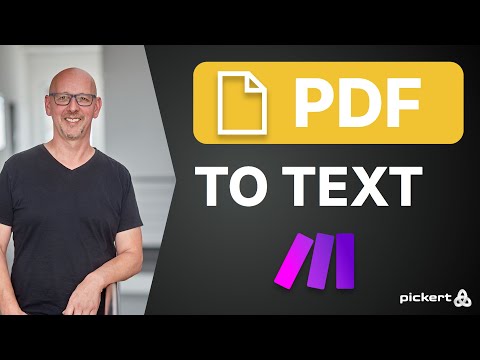 3 ways to turn PDFs into text – the 3rd is free! (automation with make.com)