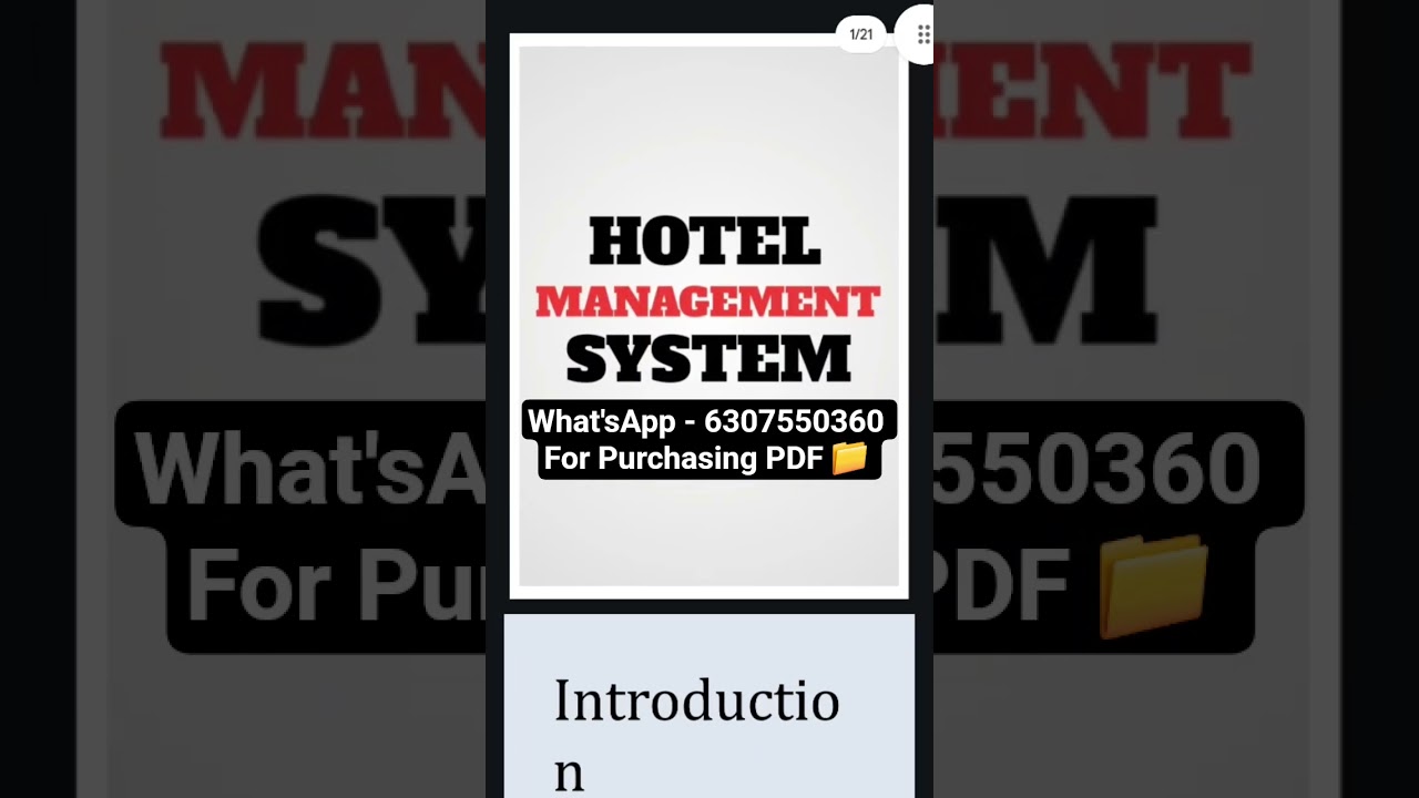 WHAT'SAPP - 6307550360, For Purchasing PDF