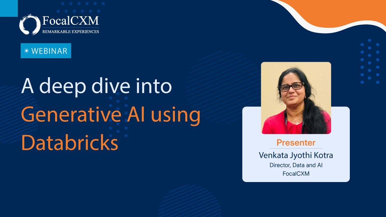 A deep dive into Generative AI using Databricks #databricks #generativeai