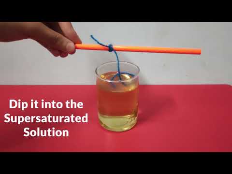 Crystallization | Experiment with sugar | Try at home| Explanation