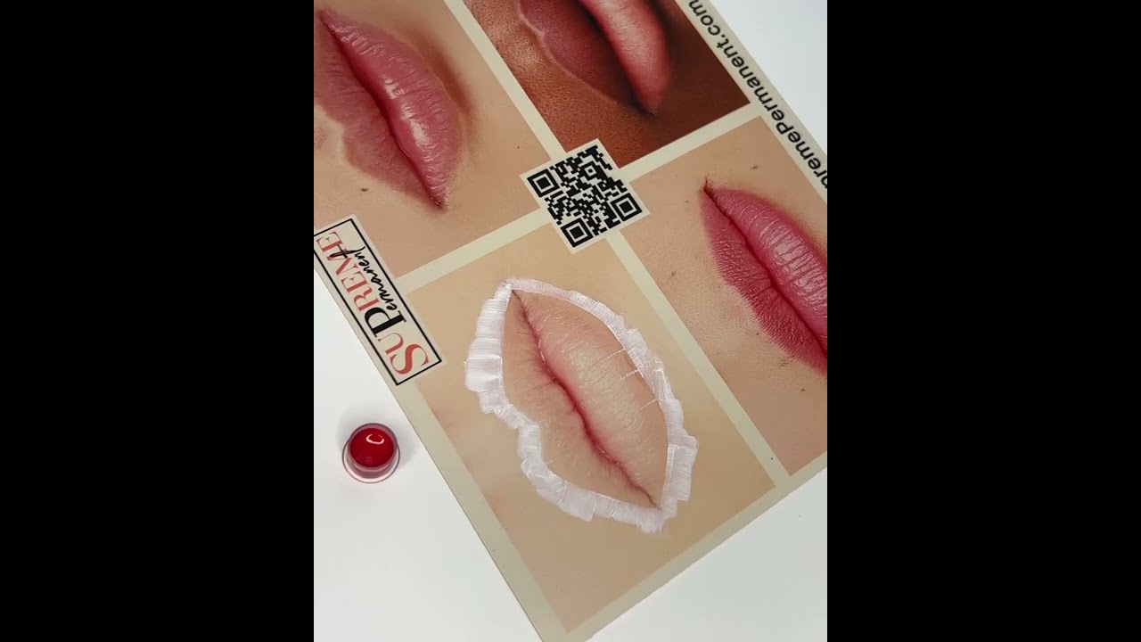 Pmu Silicone Practice Pad Latex Lips