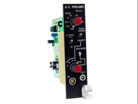 NL104A – AC Preamplifier - NeuroLog - Digitimer