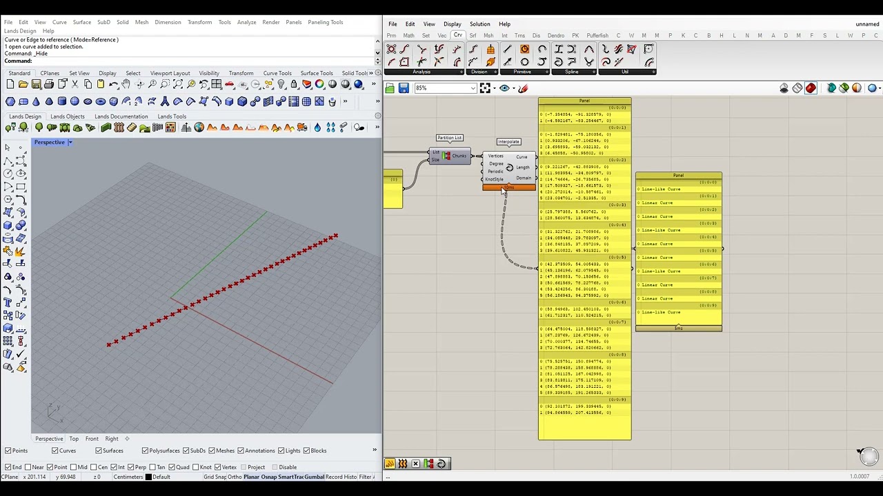 Rhino - Grasshopper - Partition List And Split Tree Explained