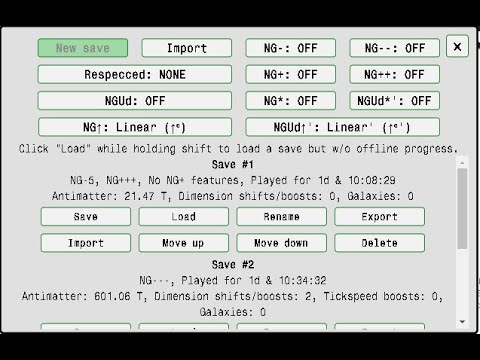 What is the best mod in antimatter dimensions?