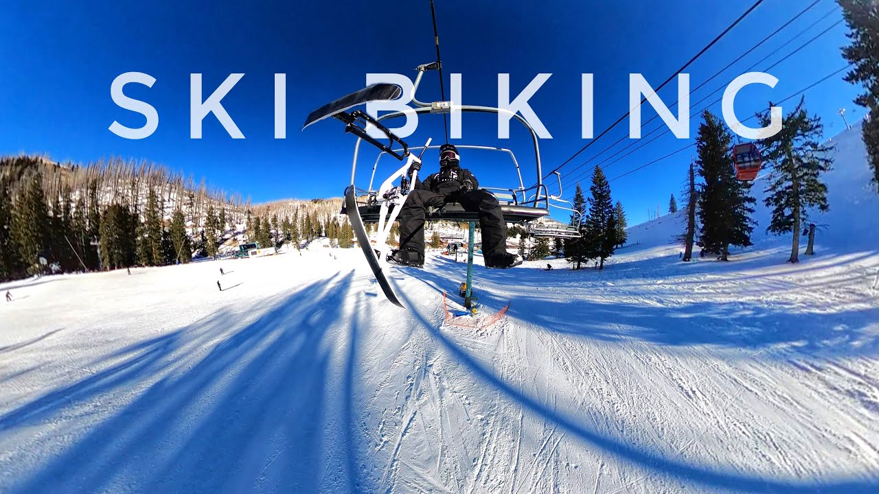Opening day!  Ski Biking at Ski Apache Resort | Ruidoso, NM