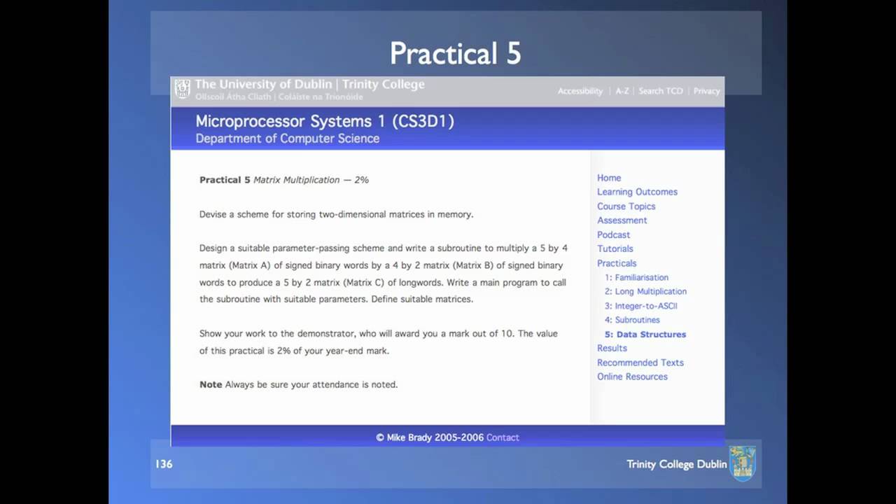 Microprocessor Systems - Lecture 18