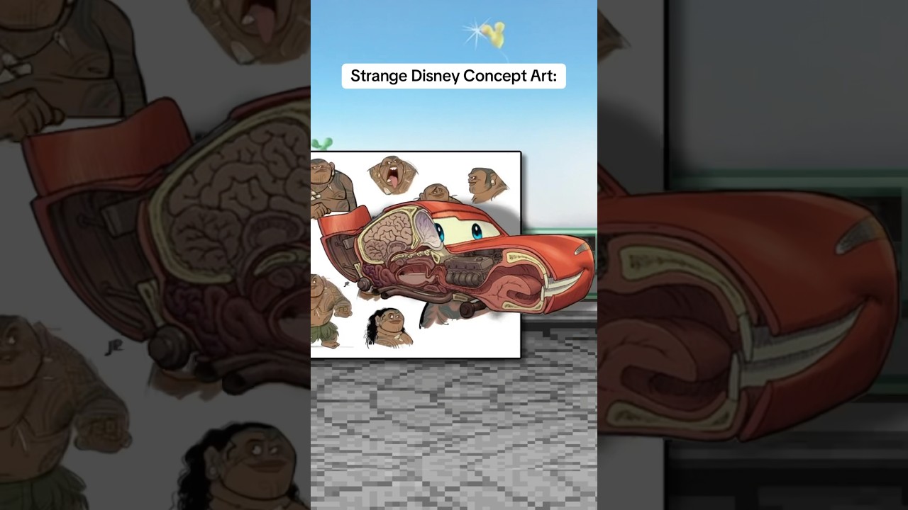 Strange Disney Concept Art: #disney