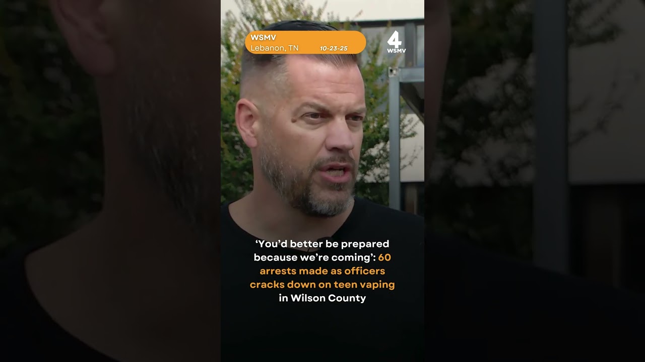 60 arrests made as Wilson County Sheriff’s Office cracks down on teen vaping