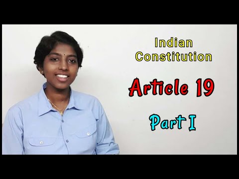 Decoding Article 19 | Part I | Indian Constitution
