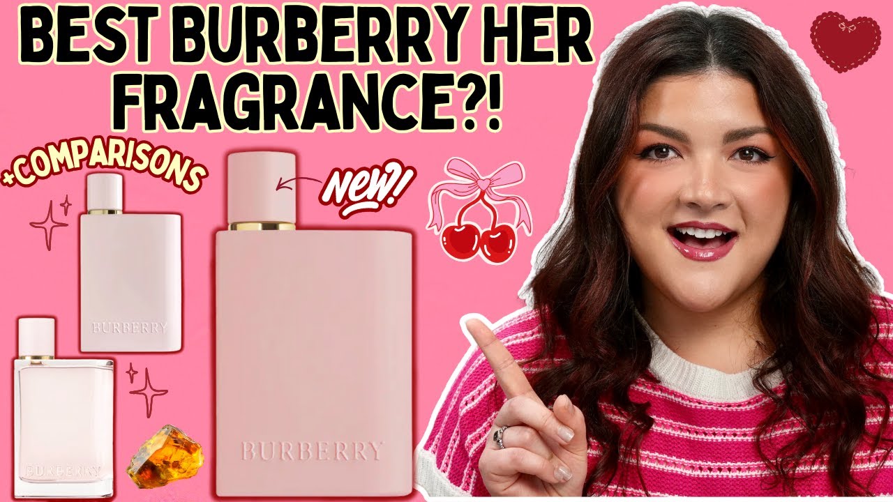 NEW Burberry Her Parfum Review + Comparisons | 💖 Ranking the Entire Burberry Her Line! 💖