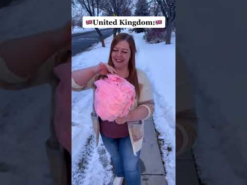 There are many names for this treat. π¬π§πΊπΈ #cottoncandy #ukvsusa #british #american #shorts
