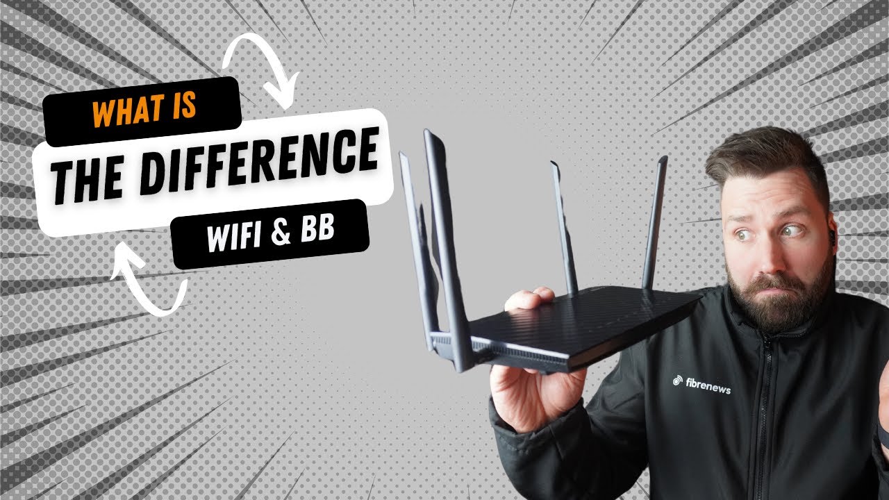 Whats the difference between WiFI & Broadband?