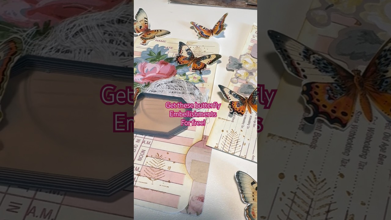 Free butterfly printables - link in description