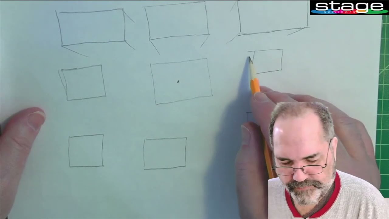 Drawing Basic One Point Perspective Boxes