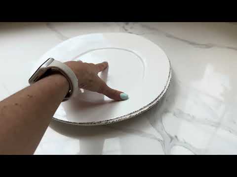 Review: Vietri Lastra White Stoneware Dinner Plates, Set of 4